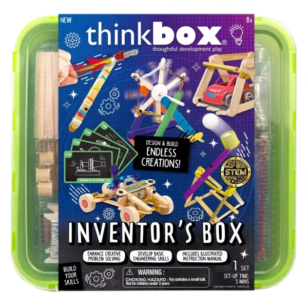 Think Box Inventor’s Box: Science Kit for Kids – Magenta Family Store